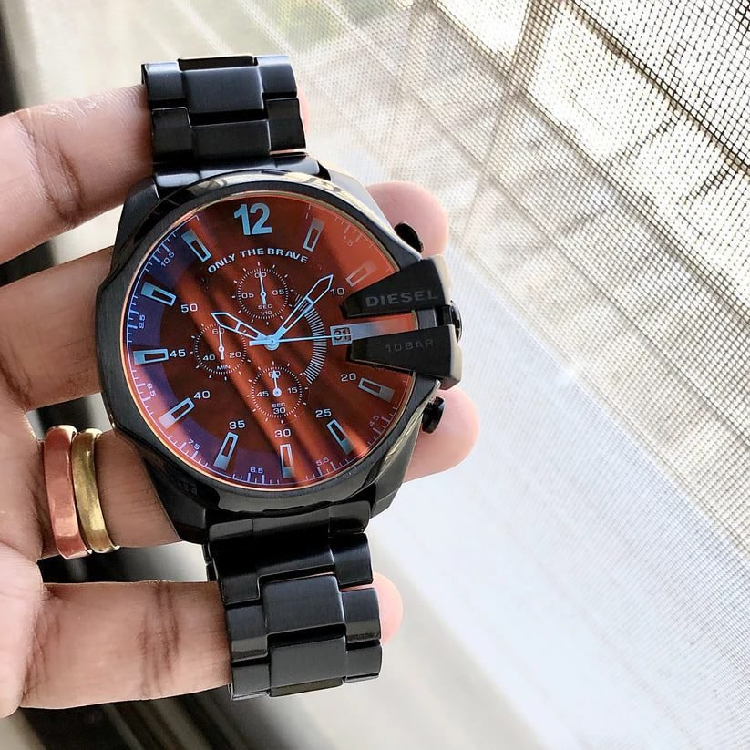 Diesel 10 bar Black first Copy Watch - First Copy Watches