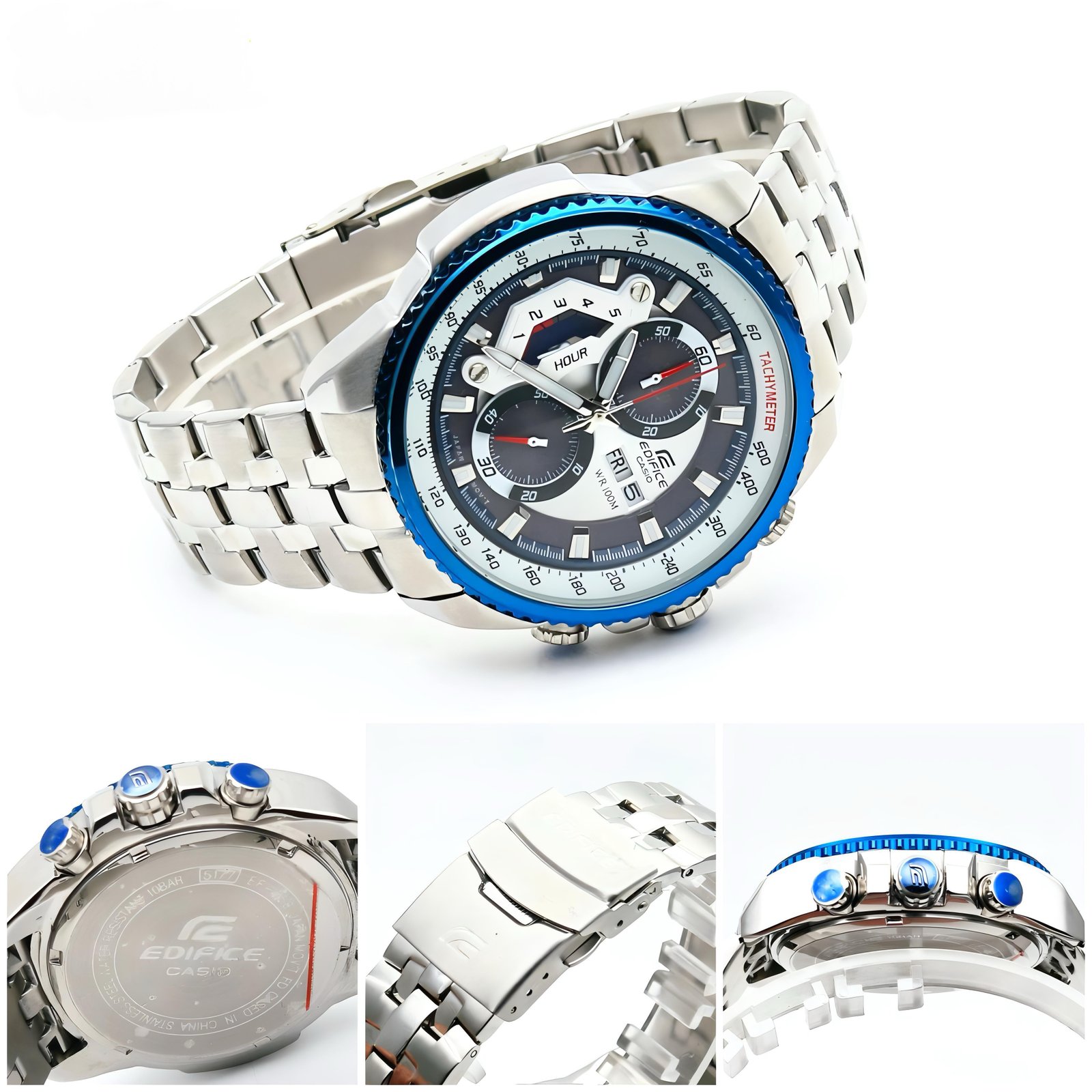 Edifice Casio EF-558D-2AV First Copy Watch with Orignal Box kit - First ...
