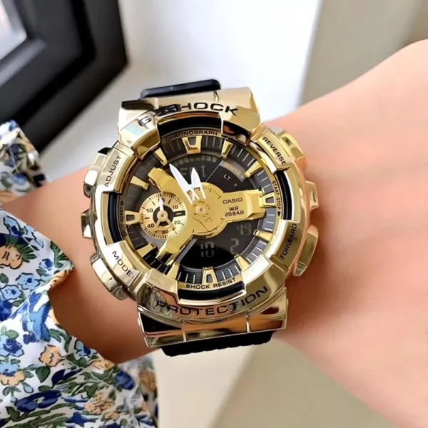 G-shock GM-110BB-1A Gold First Copy Watch - First Copy Watches